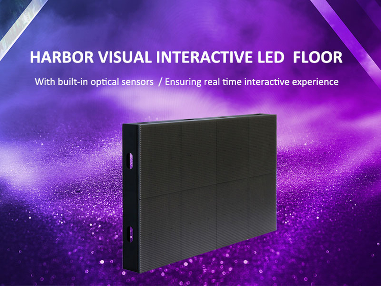 INTERACTIVE LED FLOOR 1 - HARBOR VISUAL